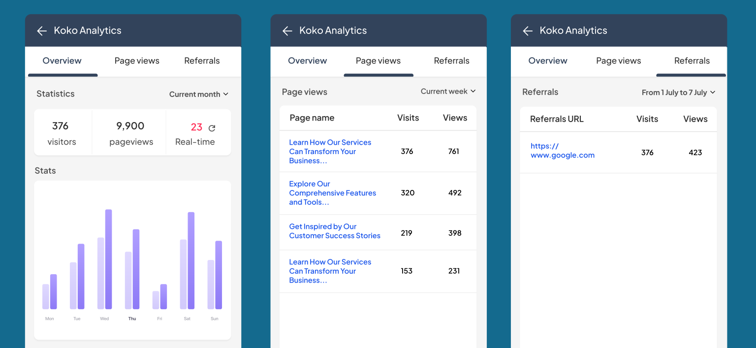 Track Your WooCommerce Store Analytics with Hippoo & Koko Analytics | Hippoo WooCommerce app